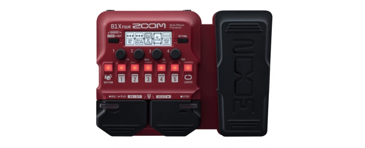 Басовый процессор Zoom B1X FOUR